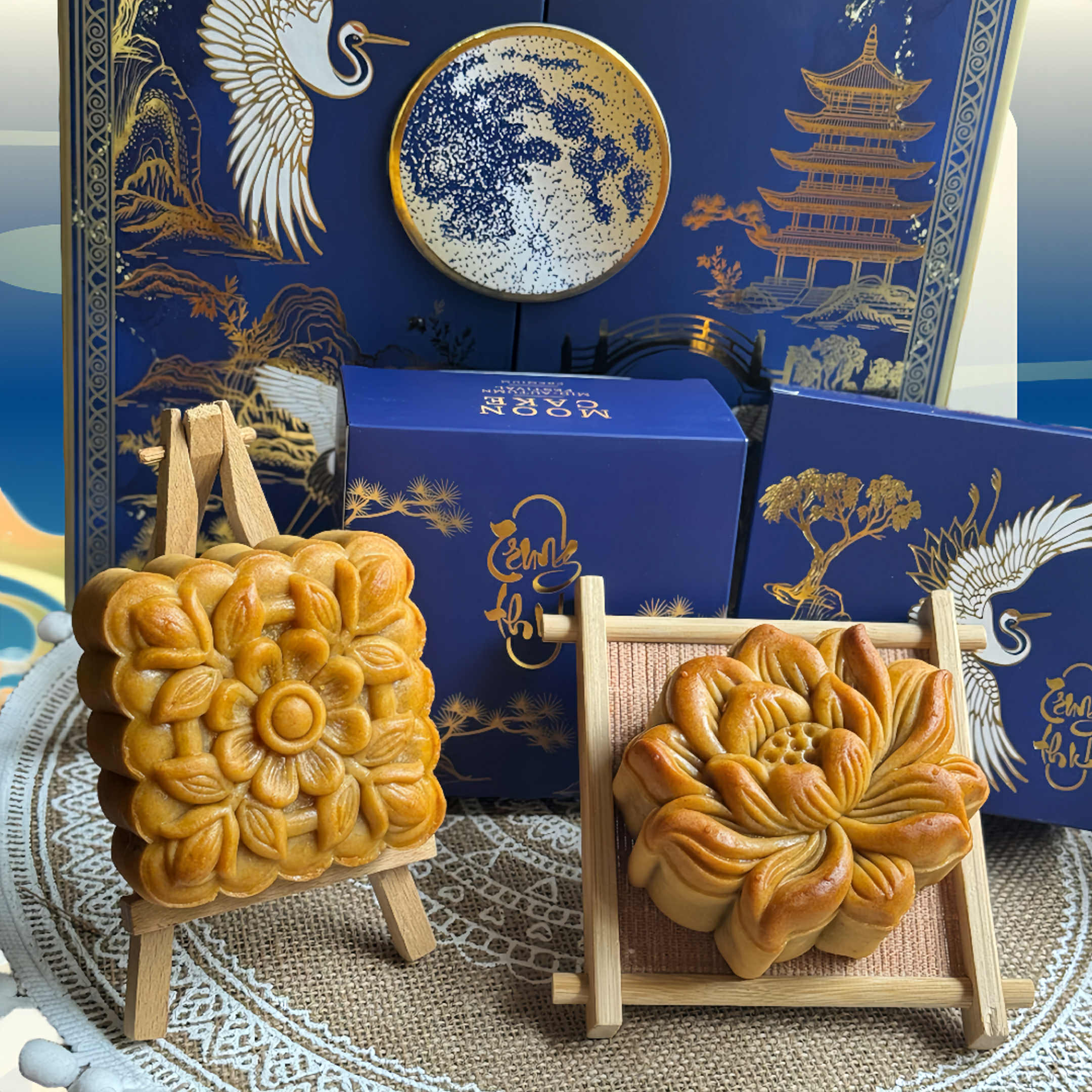 Box of 4 Baked Cakes – Tinh Hoa Doan Vien| Matie Cake